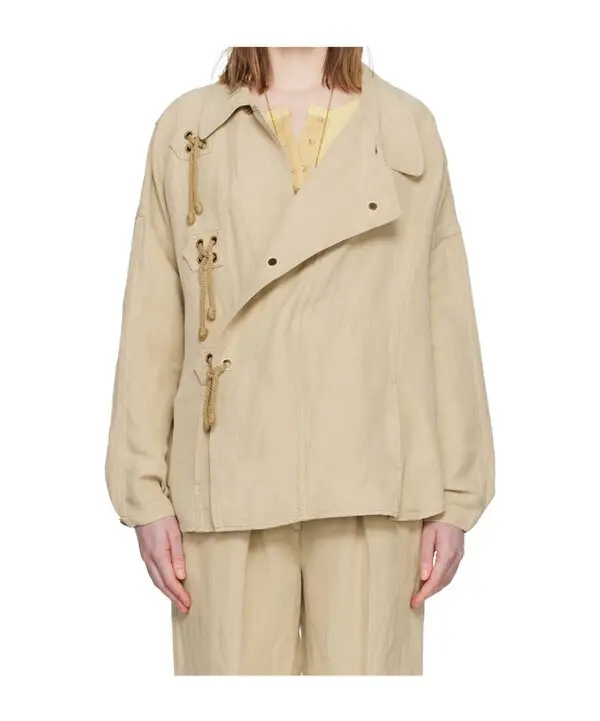 Isabel Marant Étoile Sanae Asymmetrical Tie Jacket