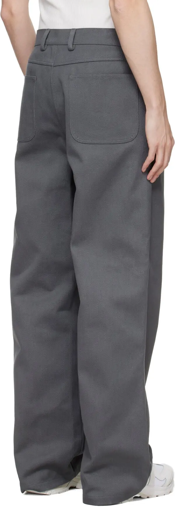 RIER Casual Pants With Belt Loops - Black