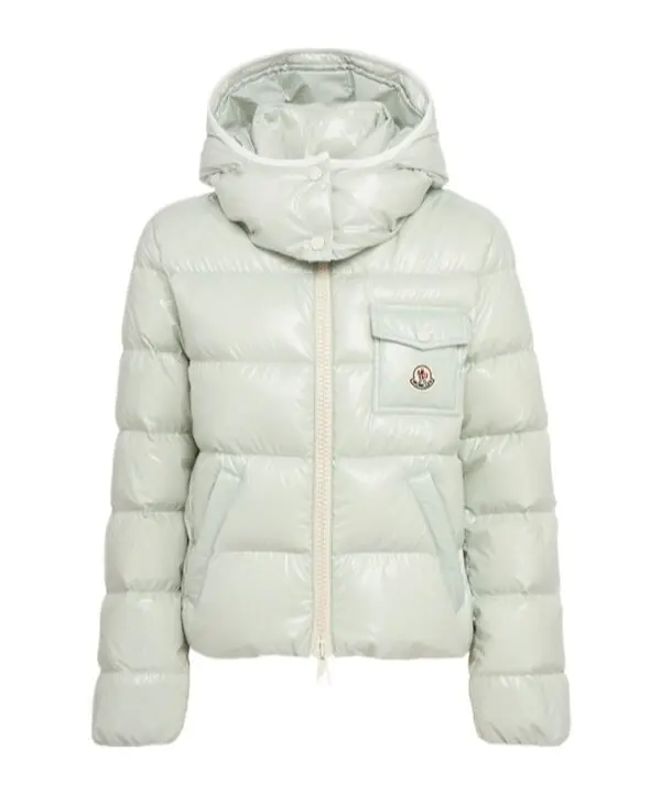 Moncler Hooded Down Jacket - Green
