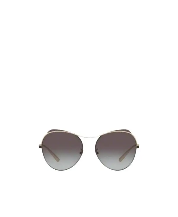 BVLGARI Round Frame Sunglasses - Gray