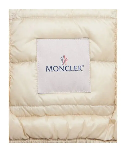 Moncler Lans Nylon Down Jacket - Nude