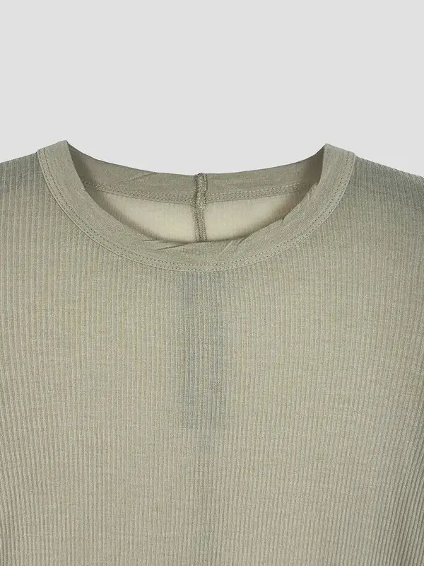 Rick Owens Long Sleeve T-shirt - Beige