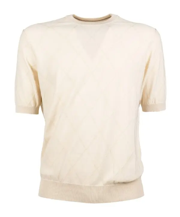 Peserico Diamond Knit T-shirt