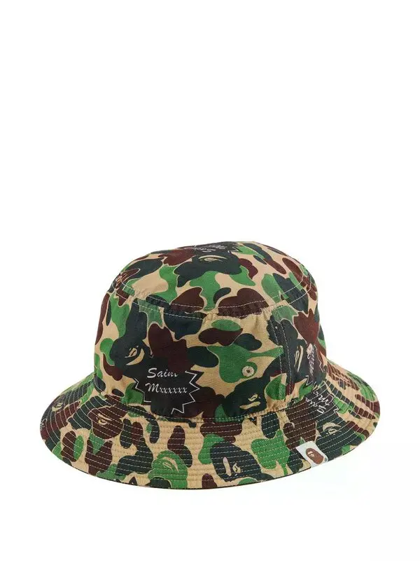 SAINT MXXXXXX Camouflage Bucket Hat