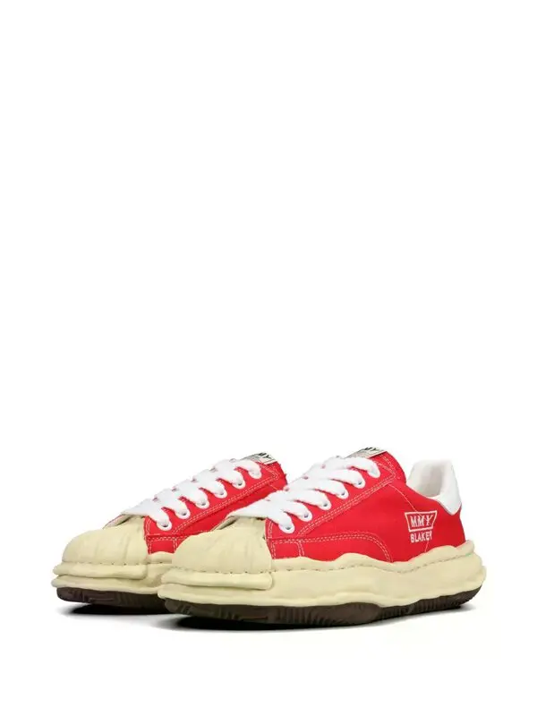 Mihara Yasuhiro Blakey Canvas Sneakers - Red