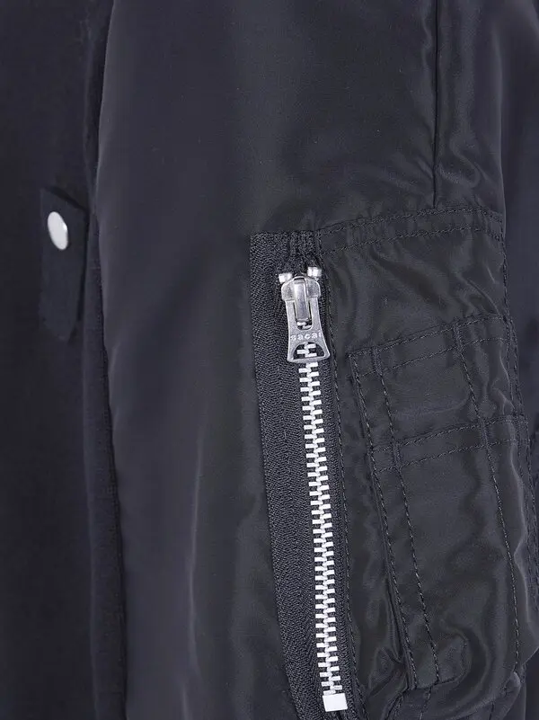 Sacai Zip Cotton Jacket