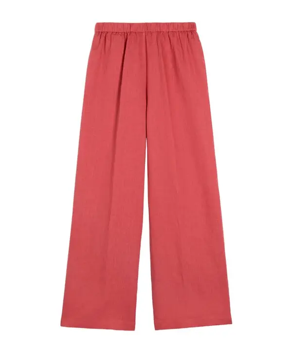 Aspesi Elastic Waistband Wide Leg Pants