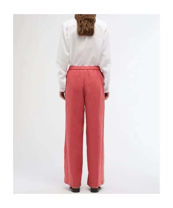 Aspesi Elastic Waistband Wide Leg Pants