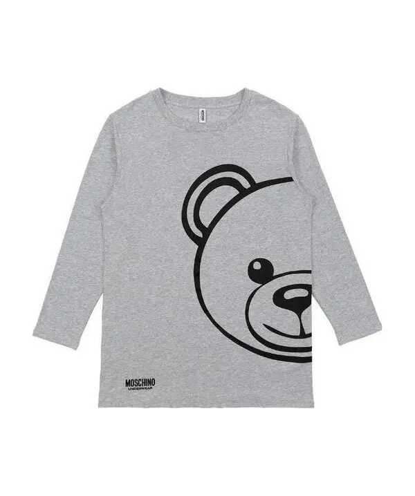 Moschino Teddy Bear Print Long Sleeve T-shirt