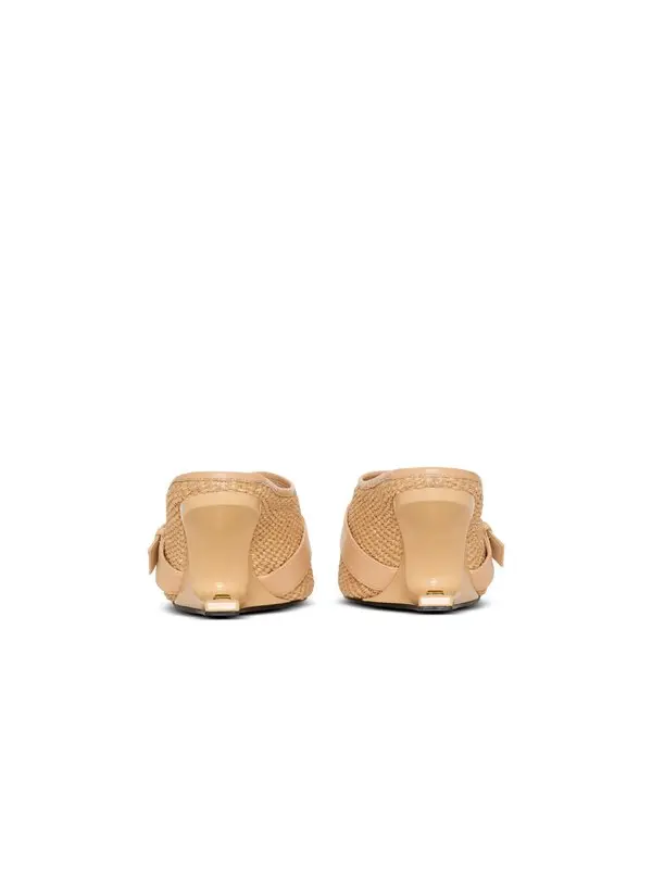 Balmain Anthem No Wedge Mules