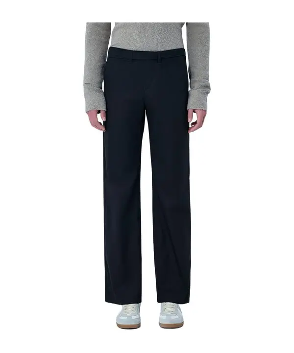 RIER Mid-rise Tailored Pants - Black