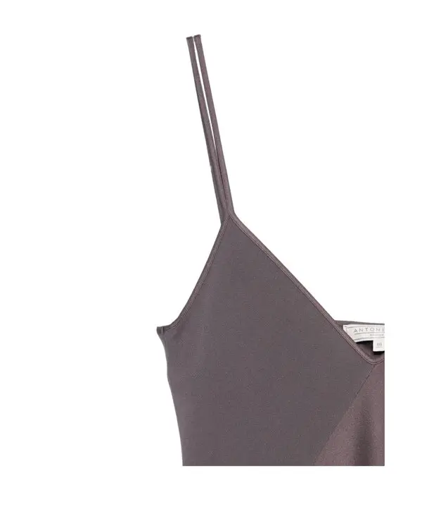 Antonelli Firenze Spaghetti Strap V-neck Dress