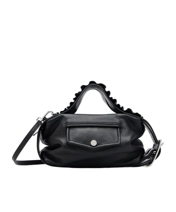 Simone Rocha Mini Biker Frill Belt Bag