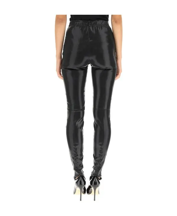 Dsquared2 Faux-leather Ankle Cuff Leggings