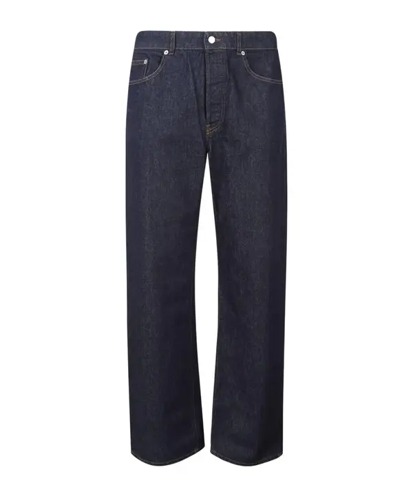 Dries Van Noten Belt Loop Jeans - Black
