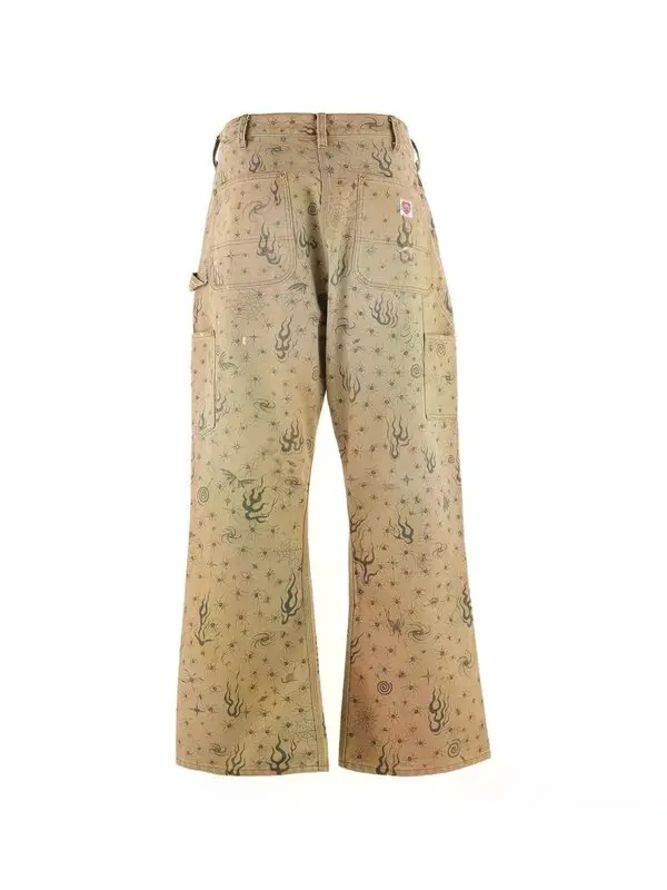 SAINT MXXXXXX Dr. Woo Graphic-print Trousers