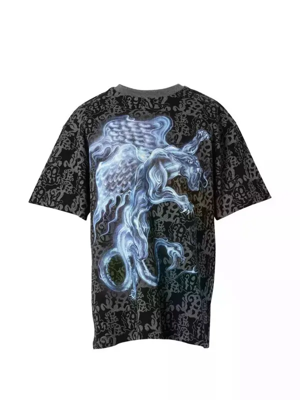CASELLA MEYER Panther-print T-shirt