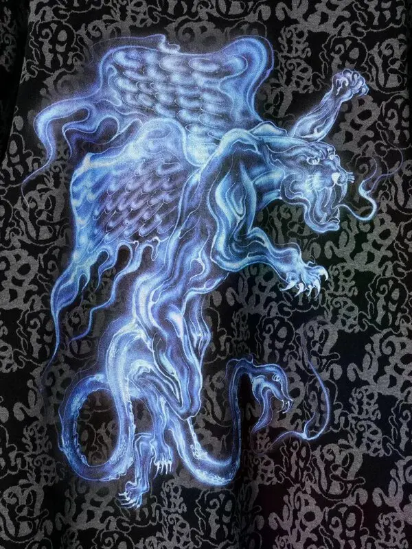 CASELLA MEYER Panther-print T-shirt
