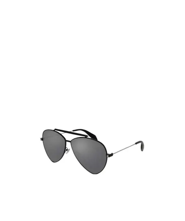 Alexander McQueen Butterfly Frame Sunglasses - Gray