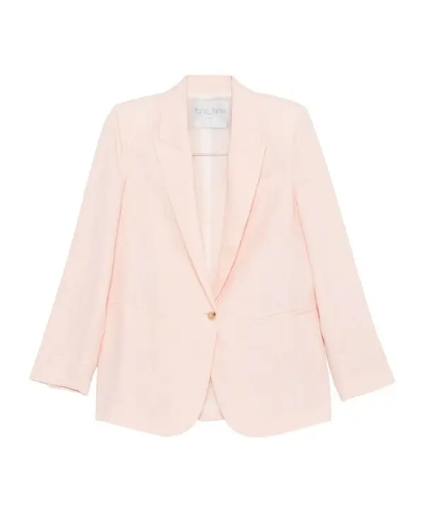 FORTE_FORTE Single-breasted Blazer - Pink