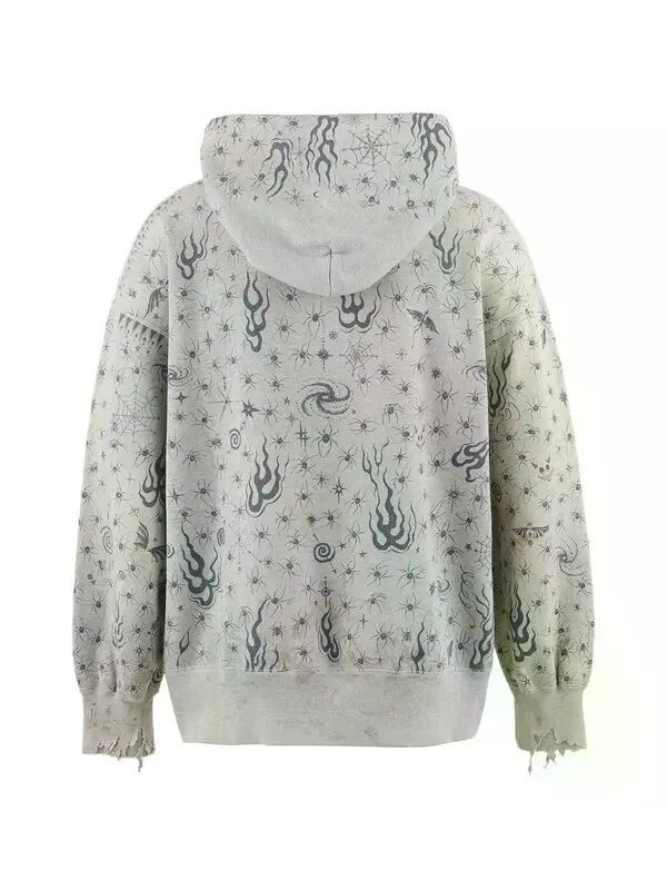 SAINT MXXXXXX Graphic Print Hoodie