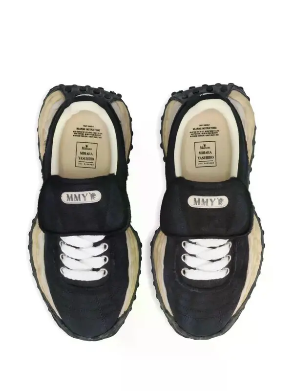 Mihara Yasuhiro Scott Lace-up Sneakers - Black