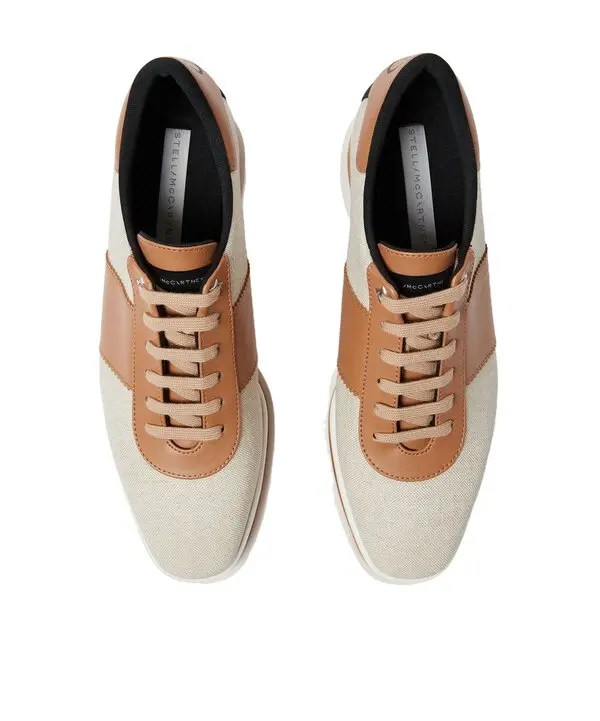 Stella McCartney Sneak-elyse Platform Low-tops - Nude