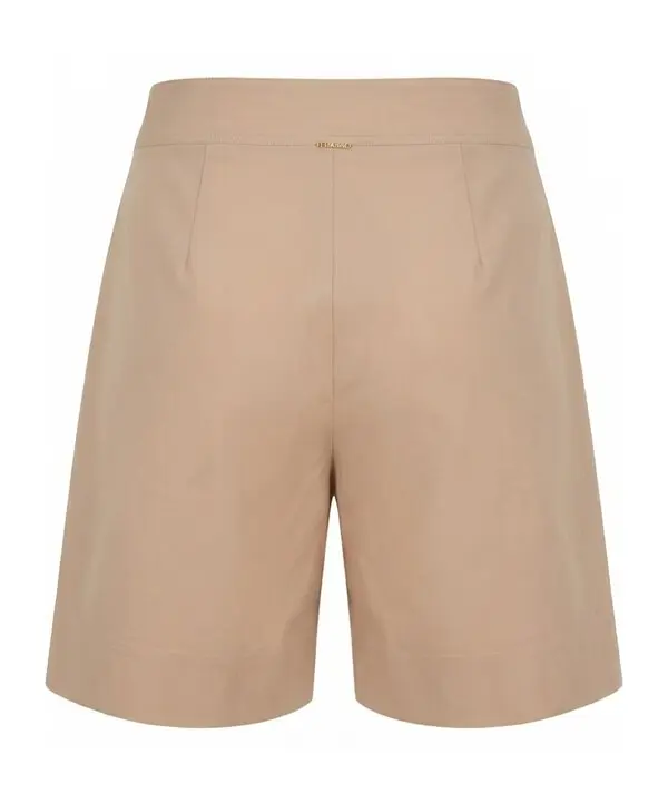 TWINSET Pleated Tailored Shorts
