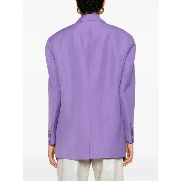 Versace Single-breasted Oversized Blazer - No