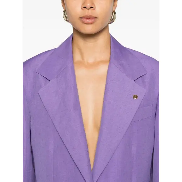 Versace Single-breasted Oversized Blazer - No