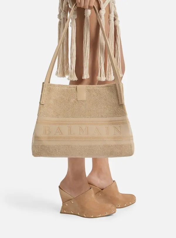 Balmain Small Logo Tote Bag