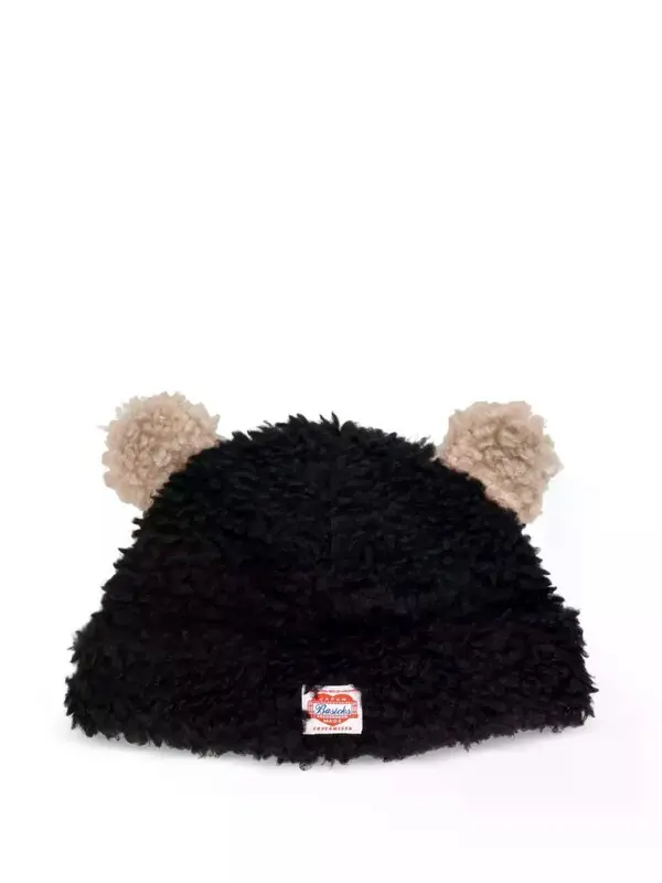 BASICKS Bear-ear Pom-pom Beanie