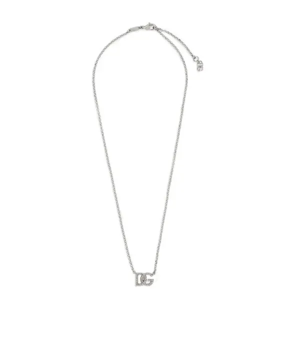 Dolce & Gabbana Logo-plaque Pendant Necklace
