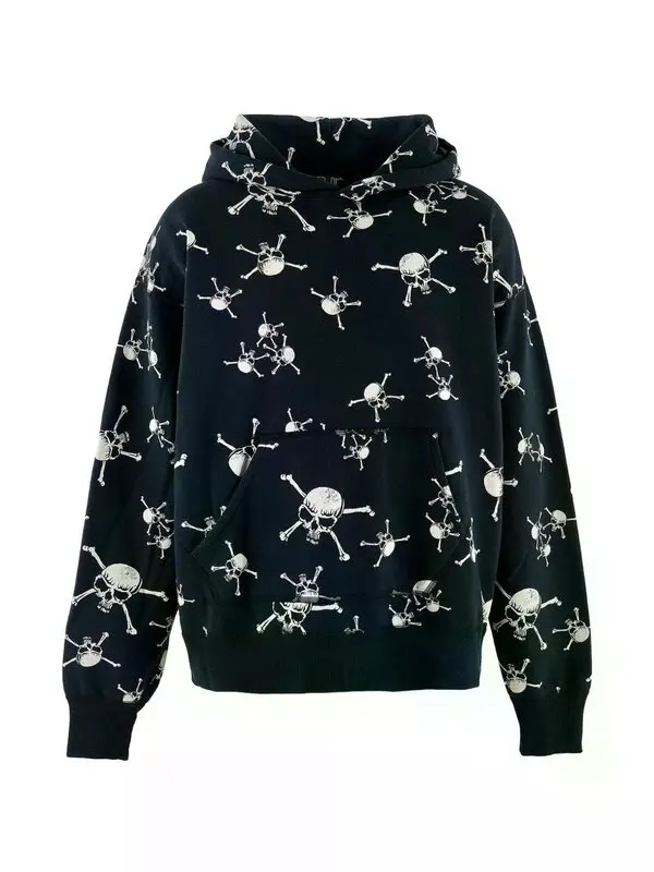 SAINT MXXXXXX Skull Print Hoodie
