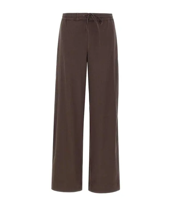 Vince Drawstring Wide-leg Pants