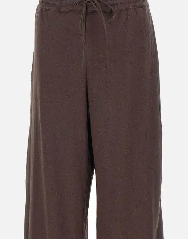 Vince Drawstring Wide-leg Pants