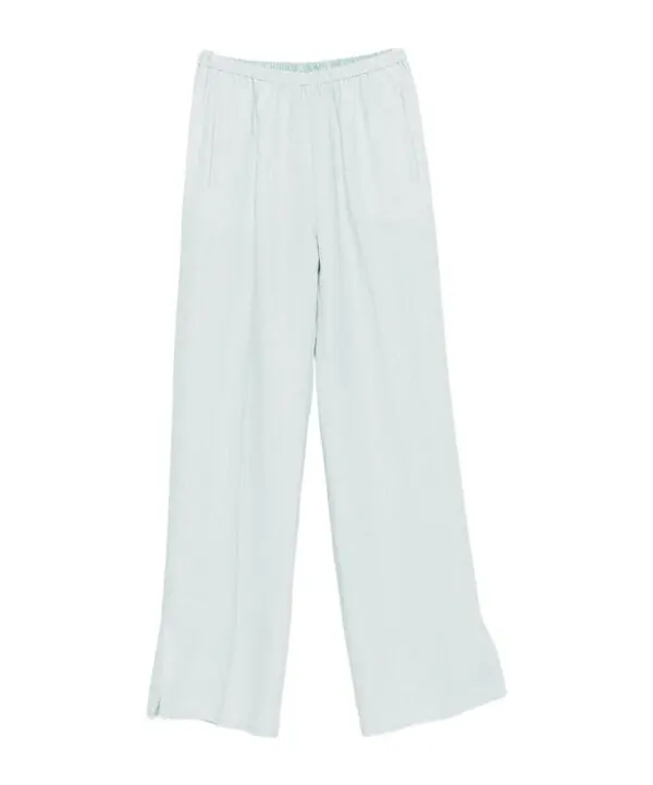 FORTE_FORTE Elasticated-waist Trousers - White