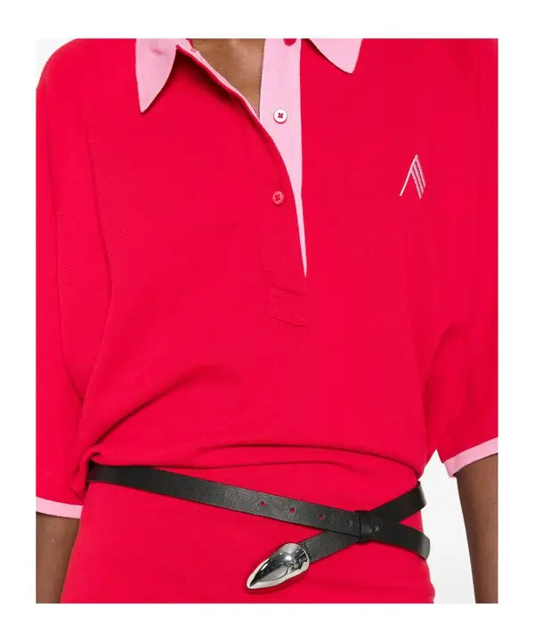 Attico The Il Primo Bagno Polo Mini Dress