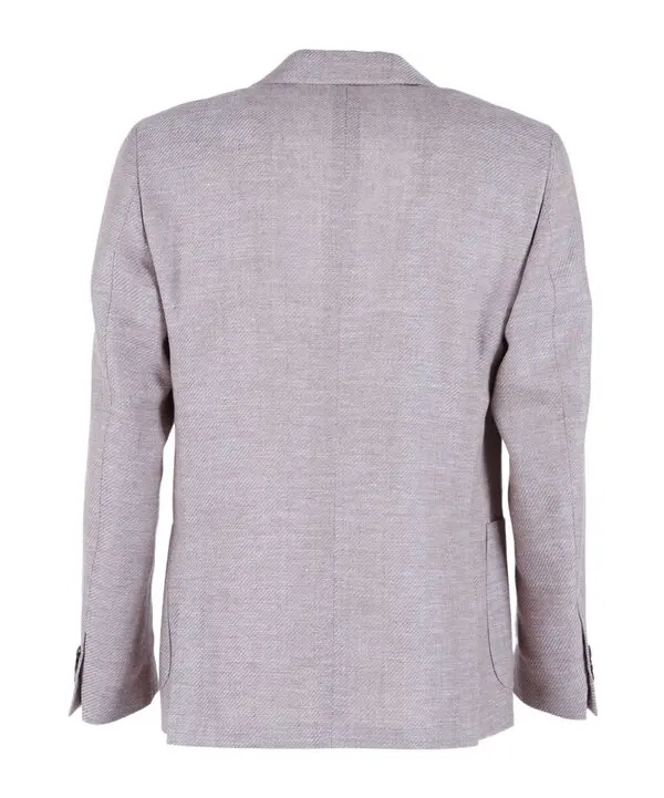 LARDINI Roma Single-breasted Blazer - Gray