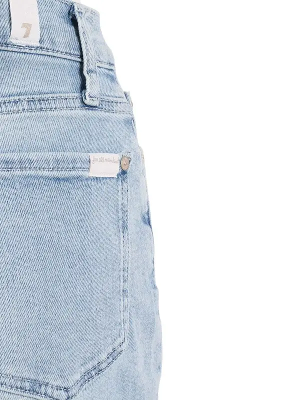 7 For All Mankind Tailorless Wide-leg Jeans