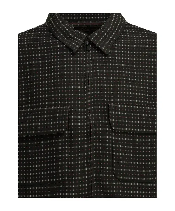 Needles Dobby Square Lightweight Zip Jacket