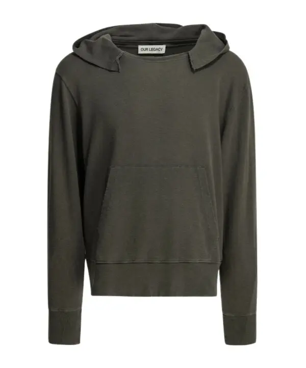 Our Legacy Long-sleeved Sweatshirt With Distressed Details