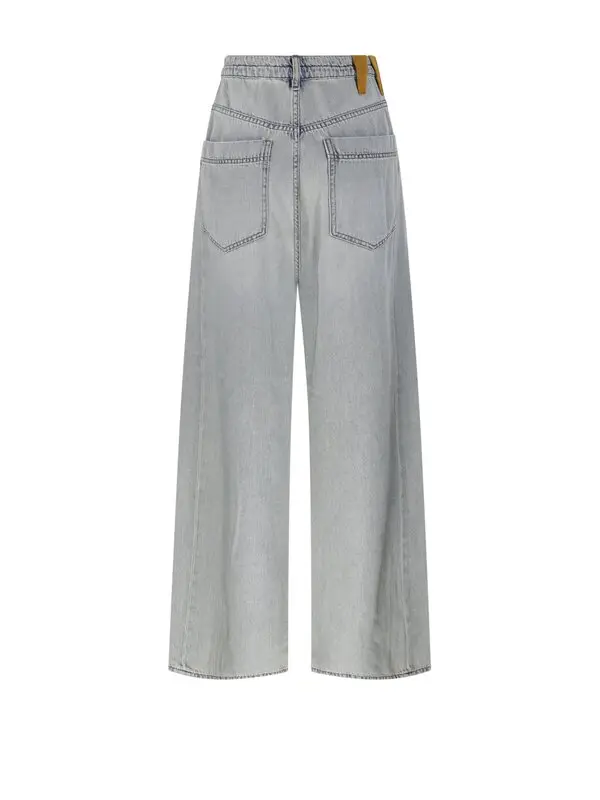 DARKPARK Iris Wide-leg Jeans - Gray