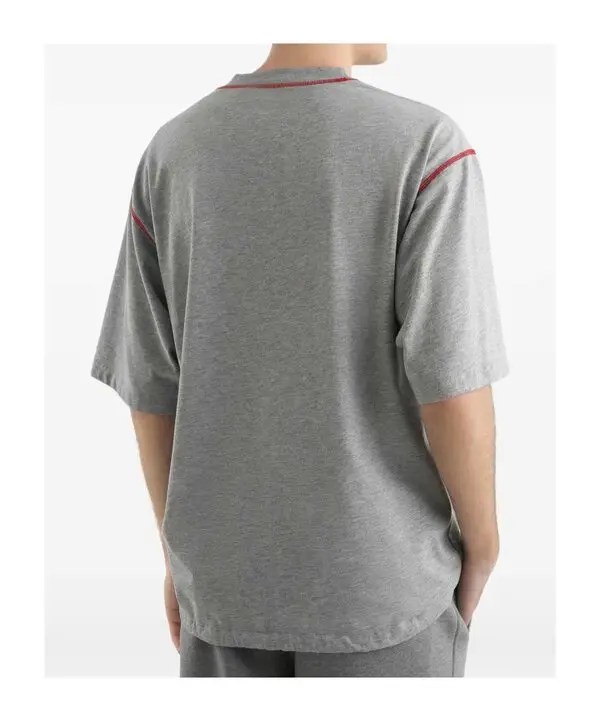 Dolce & Gabbana Dolce Gabbana Logo Embroidered T-shirt