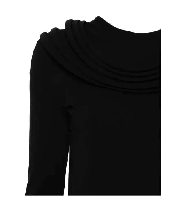 Junya Watanabe Long Sleeve Top With Pleated Details