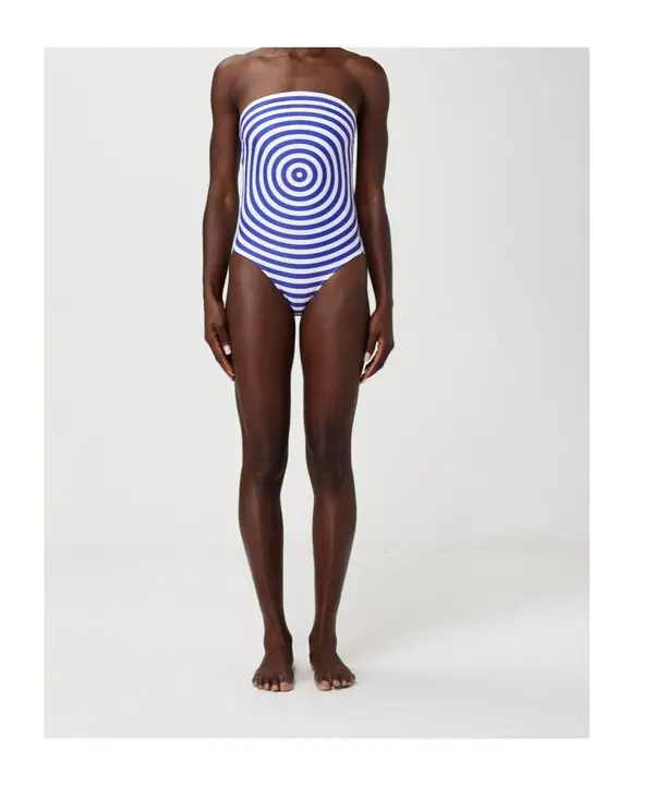 JEAN PAUL GAULTIER Striped One-piece Swimsuit - Multicolor