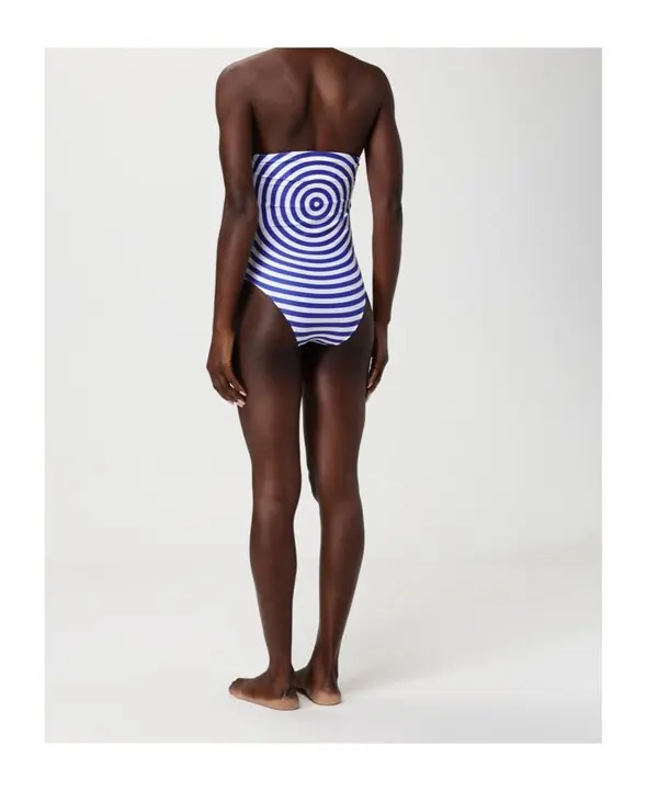 JEAN PAUL GAULTIER Striped One-piece Swimsuit - Multicolor
