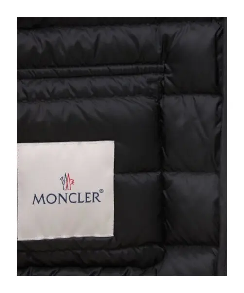 Moncler Quilted Down Jacket - Black
