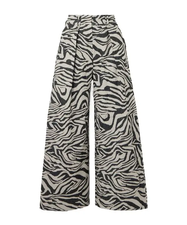 Ulla Johnson High-waisted Casual Pants - Multicolor