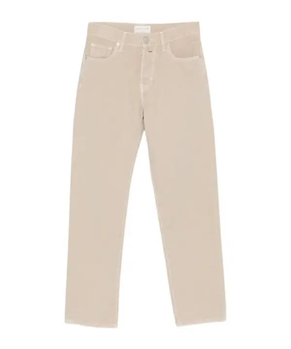 Jacob Cohen Edo Straight Leg Jeans - Nude